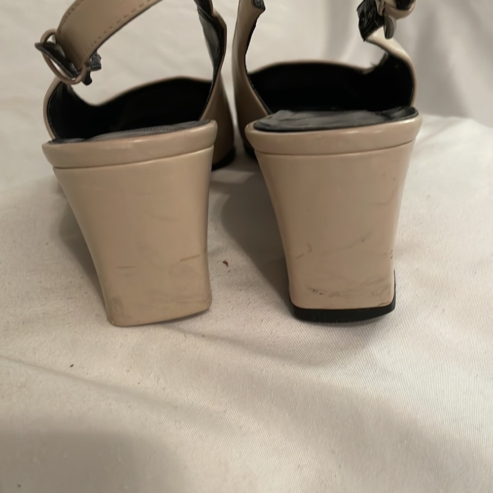 Vintage Paloma Samba Spectator Sling Back Pumps - Gem